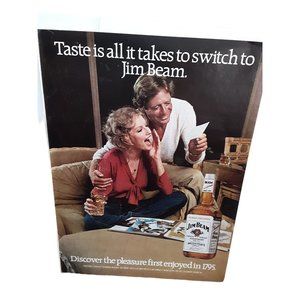 Jim Beam | Art | Jim Beam Kentucky Bourbon Vintage 98 Magazine Print Ad ...